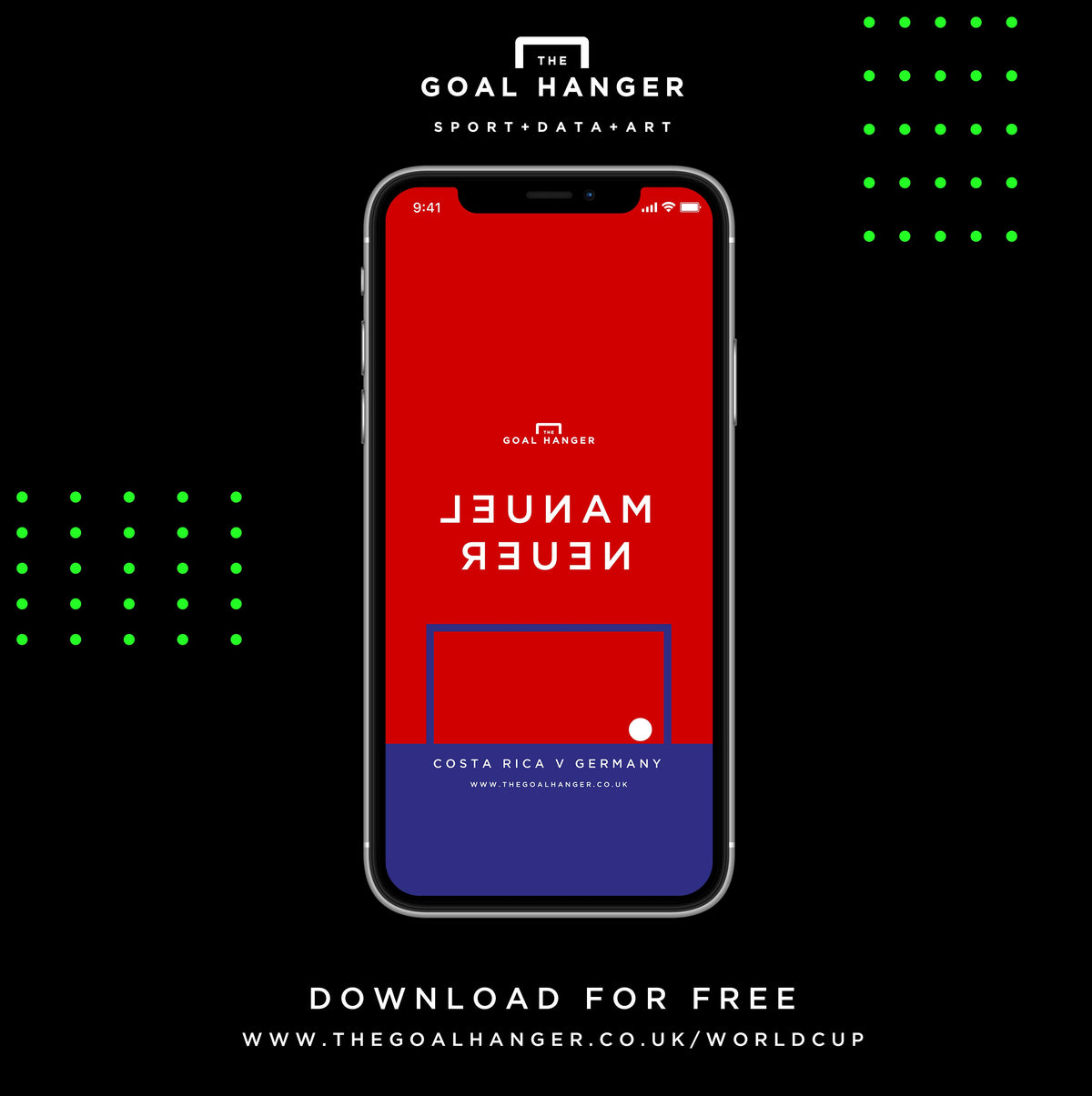 Manuel Neuer Own Goal: Costa Rica v Germany Phone Screen — The Goal Hanger