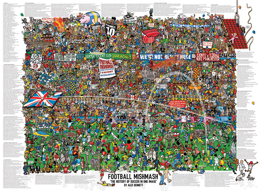Goal Hanger Gallery: Footy History Map — The Goal Hanger