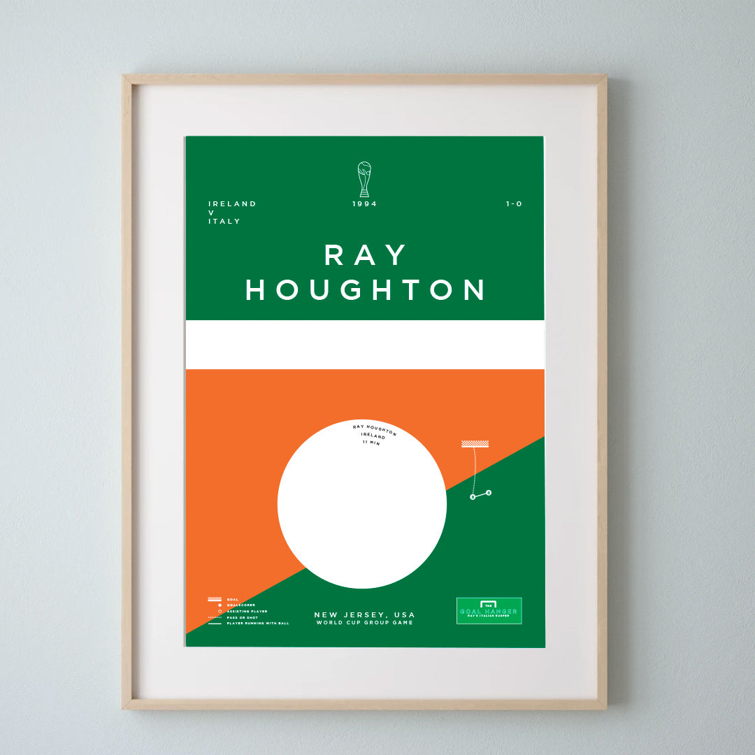 Ray Houghton: Ireland v Italy 1994 — The Goal Hanger