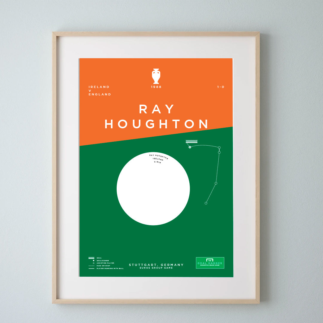 Ray Houghton: Ireland v England 1988 — The Goal Hanger