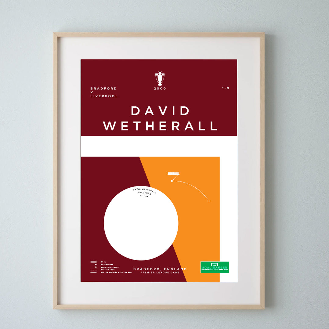 David Wetherall: Bradford v Liverpool 2000 — The Goal Hanger